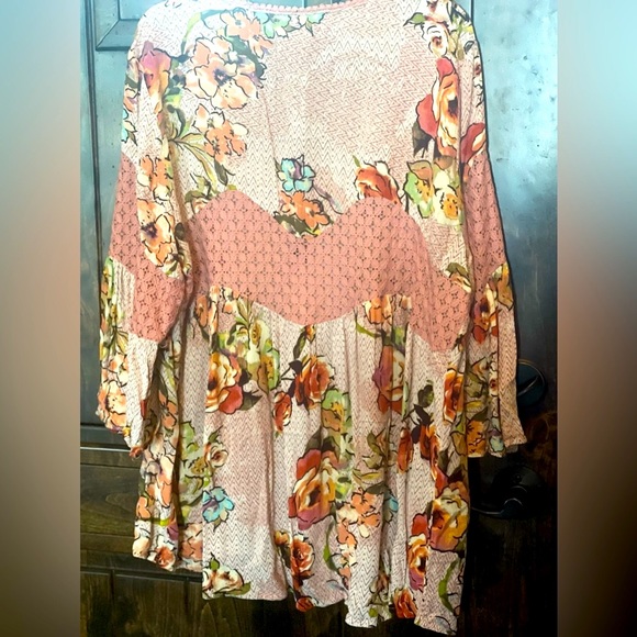 ODDY | Tops | New Oddy 3xl Blouse With 34 Sleeves And Lace Details New ...